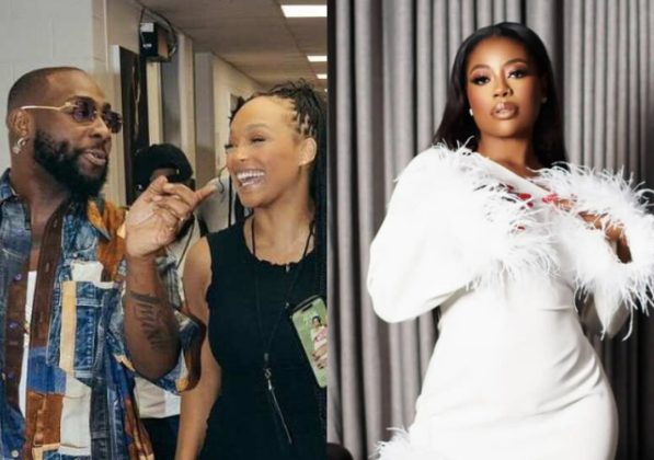 Davido’s cousin, Folasade clashes with Sophia's fan who claims she ...