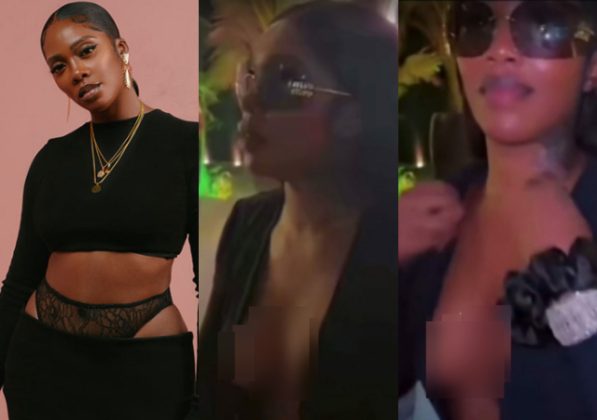 Singer Tiwa Savage's revealing outfit in viral video sparks buzz online - Gistlover