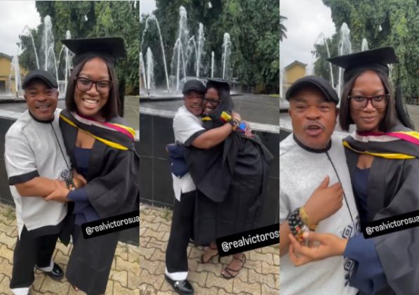 Nollywood Actor Victor Osuagwu Celebrate First Daughter on Her ...