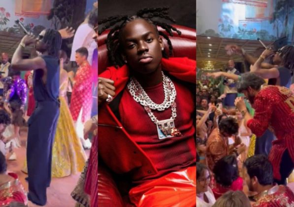 Moment Rema Perform ‘Calm Down’ At Indian Billionaire’s Son’s Lavish ...