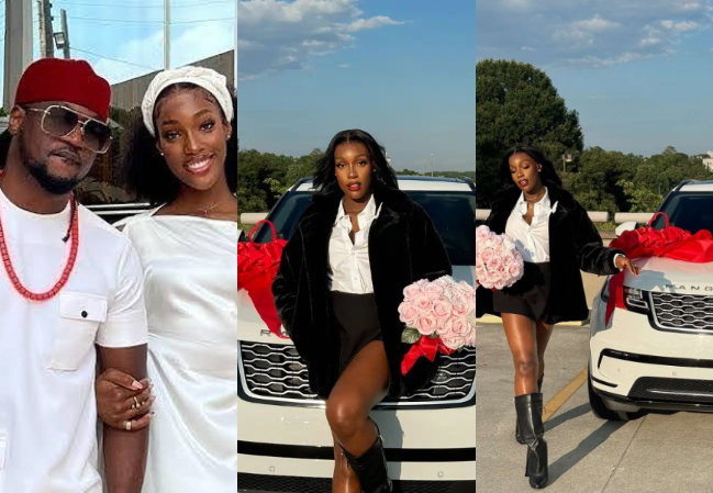 Singer Rudeboy Gifts His Wife, Ivy Ifeoma Spanking New Range Rover ...