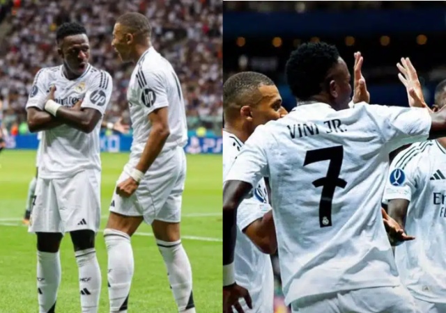 Madrid Clinch Sixth Super Cup Against Atalanta as Mbappe Scores On His Debut - Gistlover