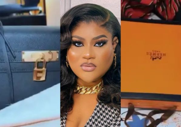 Nkechi Blessing under fire for unboxing Birkin bag in Viral Video ...