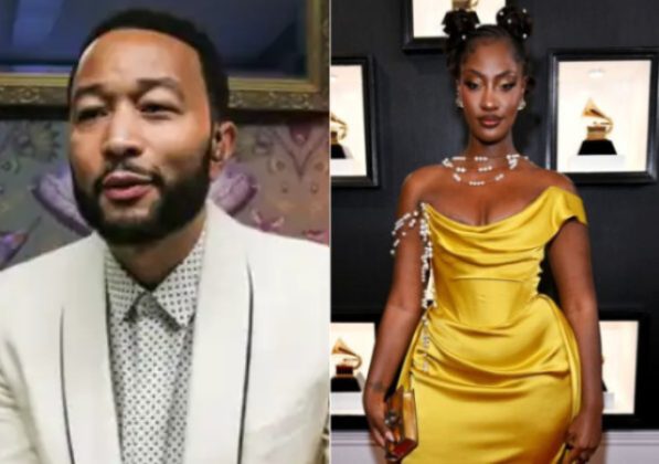 Tems brings John Legend on stage as they deliver a stunning duet of one ...