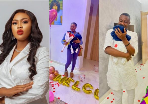 Debbie Shokoya gets friendly reception as she returns to Nigeria with ...