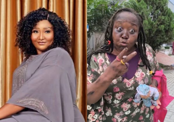 Actress Ebele Okaro poses as mad woman to celebrates Independence Day ...