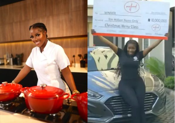 Hilda Baci shows off Car, N10M And Other Prizes To Be Won At her ...