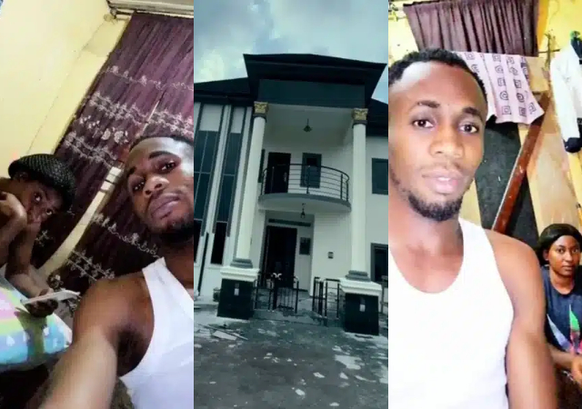 Man Celebrates As He Moves From One Room To An Elegant Mansion - Gistlover