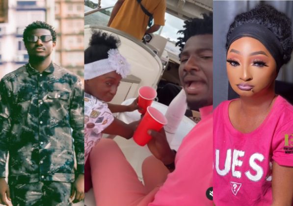 Drama Unfolds As Aunty Ramota And Nastyblaq Go On Boat Cruise, Flaunts ...