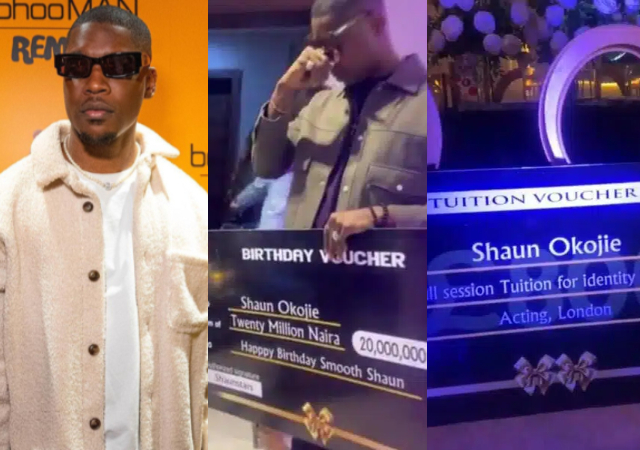 BBN Shaun goes emotional as he receives N20M, other expensive items as ...