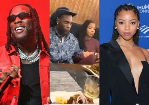 Burna Boy Faces Criticism For His Dinner Date With Chlöe Bailey, Video ...
