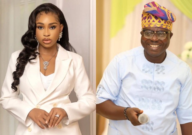 Mr Latin Shocked As Yetunde Barnabas Surprised Him With Christmas Present - Gistlover