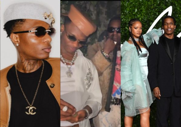 Wizkid Took The Stage At 2024 British Fashion Awards, Spotted With ...