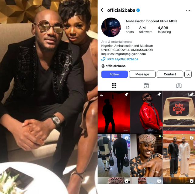 2Baba Takes Down Video Confirming Divorce From Annie Idibia - Gistlover