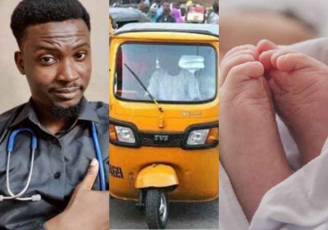 Doctor Delivers 3.5kg Baby Inside Keke Napep, Shares Whole Experience ...