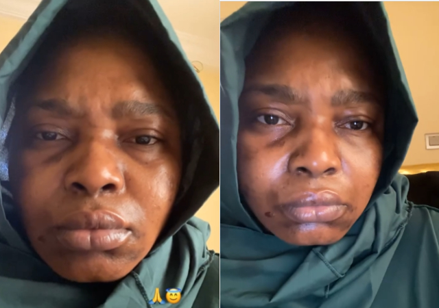 Halima Abubakar shares disturbing video online, gets many worried - Gistlover