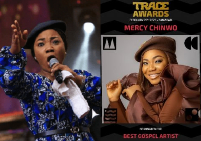 Congratulation Pours As Mercy Chinwo Wins Best Gospel Artist At Trace ...