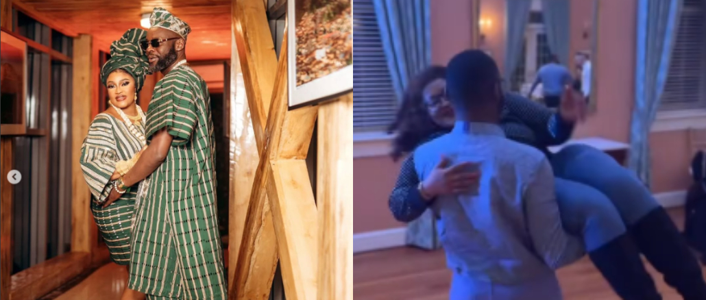 Biodun Okeowo Expresses Deep Affection For Her Hubby In Adorable Dance ...