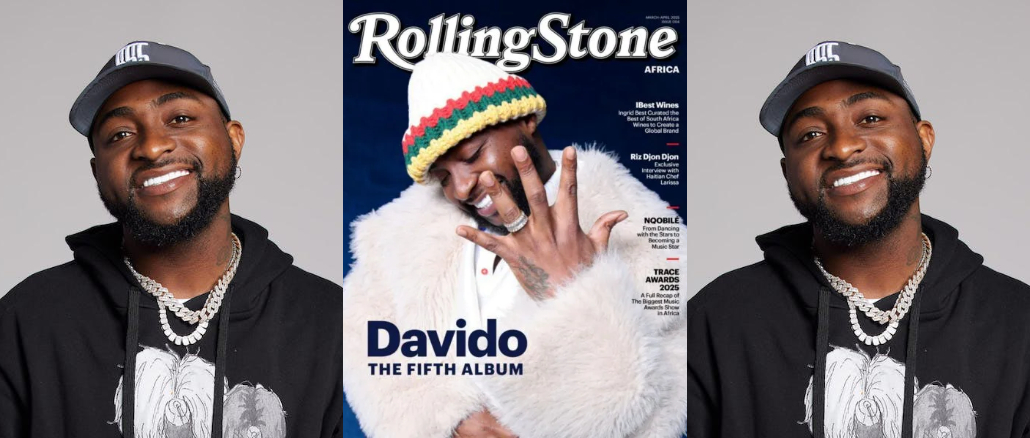 Davido Becomes First Male Artist To Grace Rolling Stone Africa Cover ...