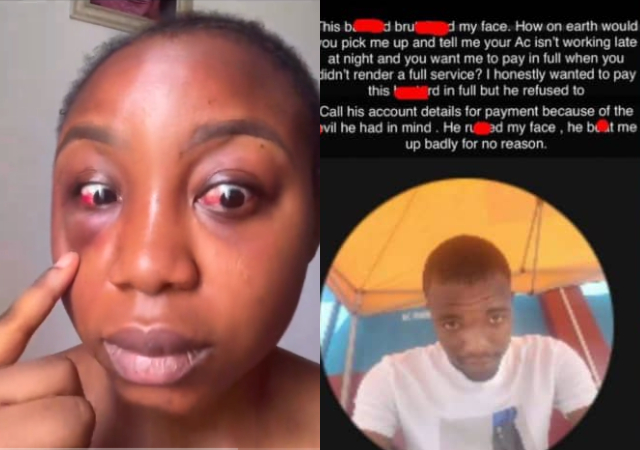 Nigerian lady lament after Indrive driver assault her over joke of ...
