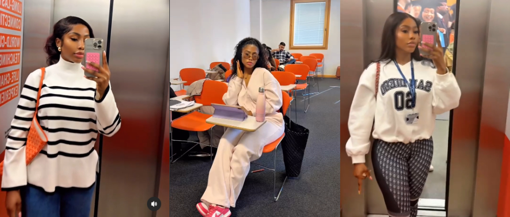 BBNaija Star Mercy Eke Turns Heads With Stylish Looks In Uk Master's ...