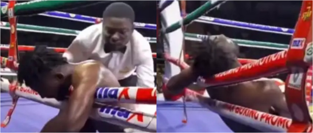 Nigerian Boxer, Segun Olanrewaju Collapses And D!es In The Ring During ...