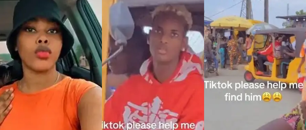 Lady who fell in love with keke rider at first sight, asks for help ...