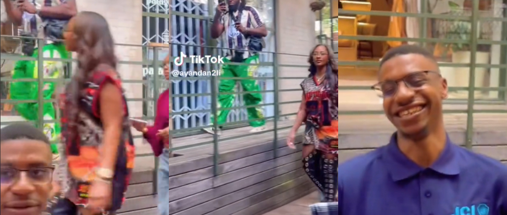 Man shares video capturing the moment he randomly spotted Tems - Gistlover