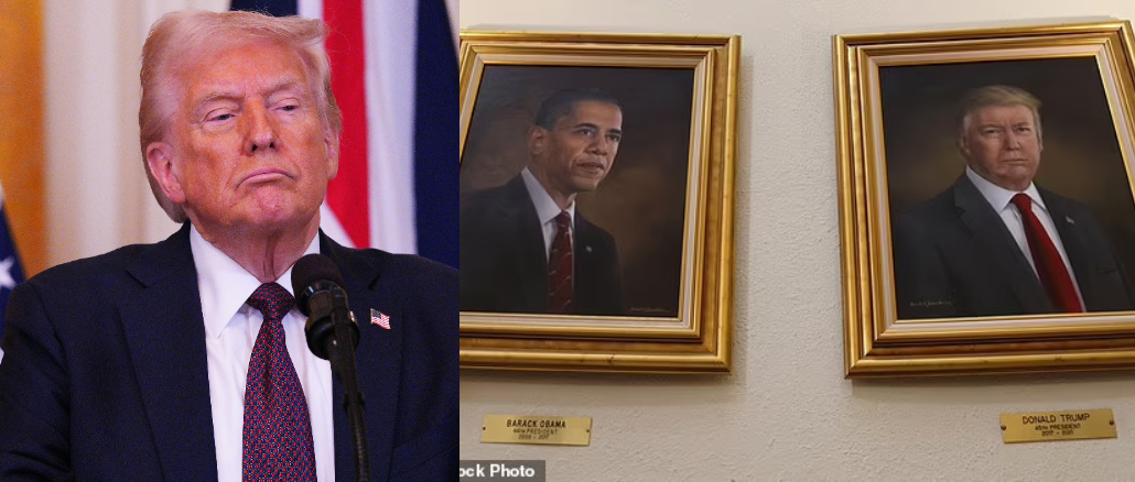 President Trump demands his portrait is taken down from Colorado State ...