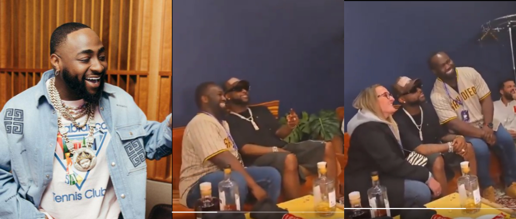 Davido Asks Overexcited Male Fan to Calm Down While Taking Picture With ...