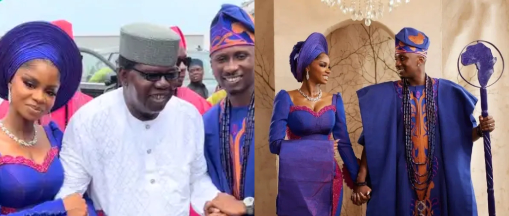 Legendary Ebenezer Obey Graces Priscilla And Juma Jux's Traditional ...
