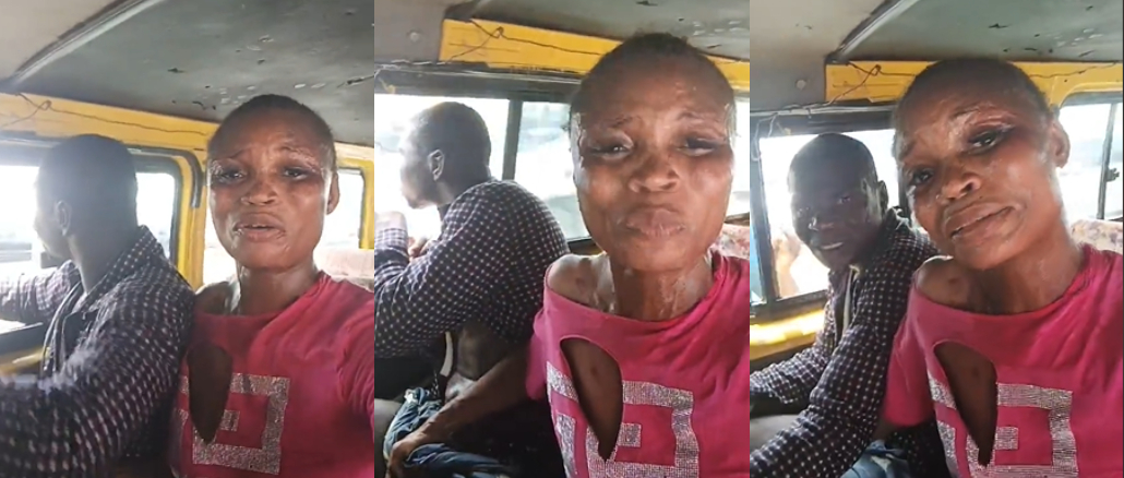 Female Danfo Driver Cries Bitterly After Passenger Beats Her for ...