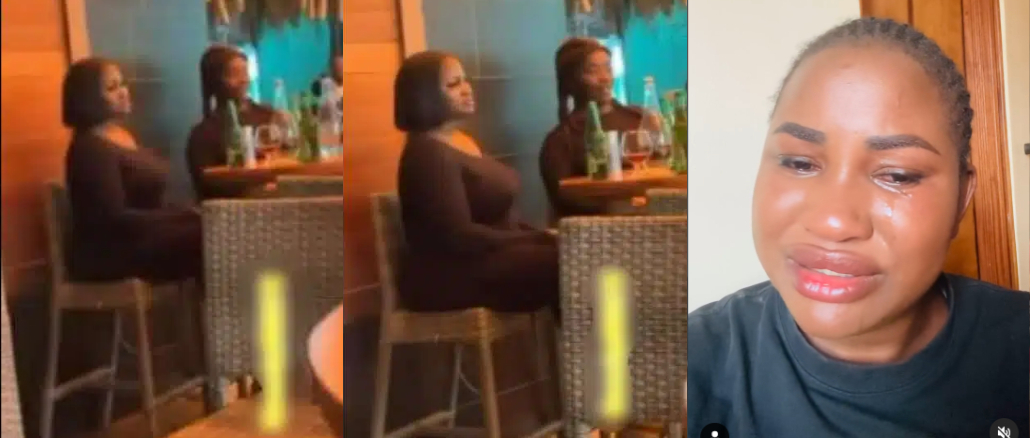 Cubana Chief Priest's Alleged Baby Mama, Hellen, Spotted At Bar After ...