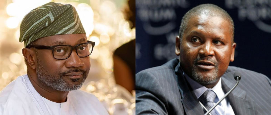 Femi Otedola Celebrates Aliko Dangote on His Birthday - Gistlover