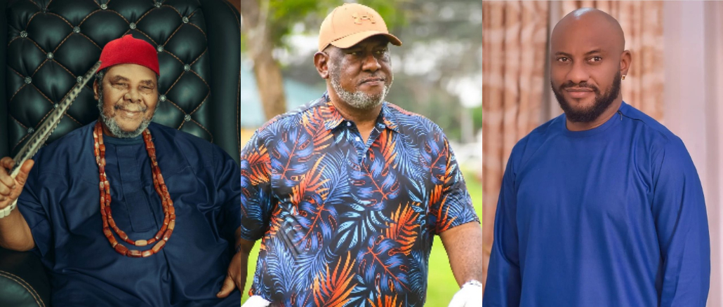 Pete And Yul Edochie Celebrate Leo Edochie’s 55th Birthday With ...