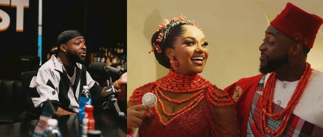 Davido Openly Shares How Much His Wife Chioma Influences His Career ...