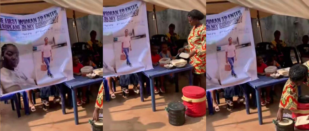 First Woman in Community to Enter an Airplane Throws a Party to ...