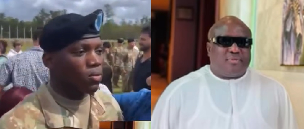 Nigerians reacts as Saheed Osupa son gets enlisted in US Army - Gistlover