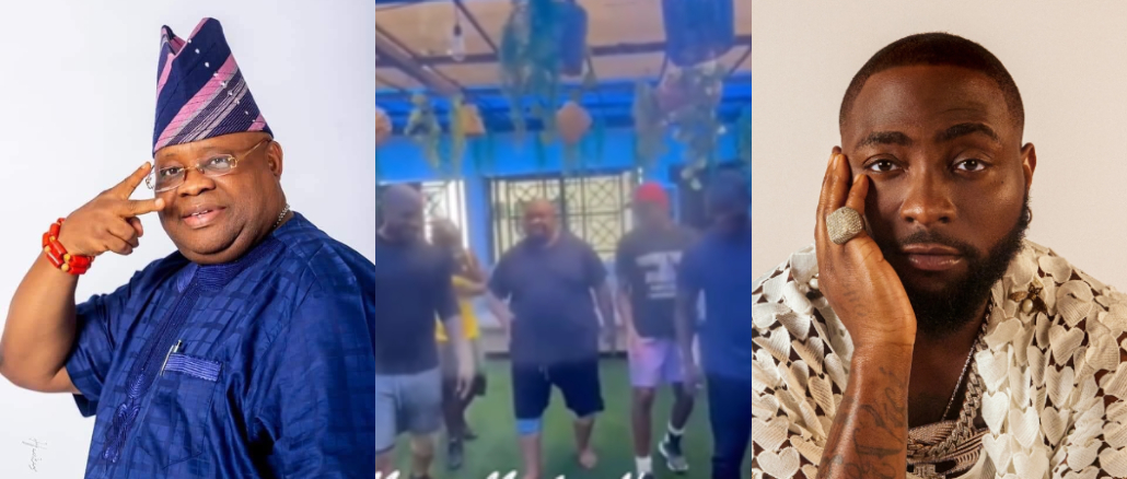 Governor Adeleke Dances Energetically to Davido’s New Song - Gistlover