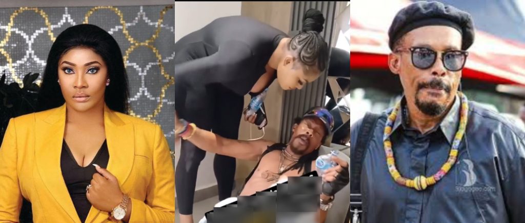 Angela Okorie And Hanks Anuku Spark Buzz With Playful On-Set Interaction - Gistlover