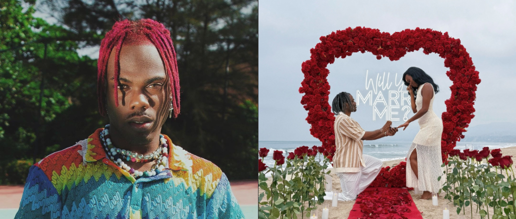 Love Nwantiti Star Ckay Announces Engagement With Romantic Proposal To ...