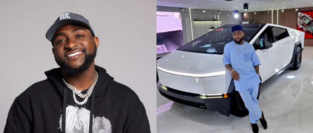 Davido Splashes Millions Of Naira On New Cyber Truck - Gistlover