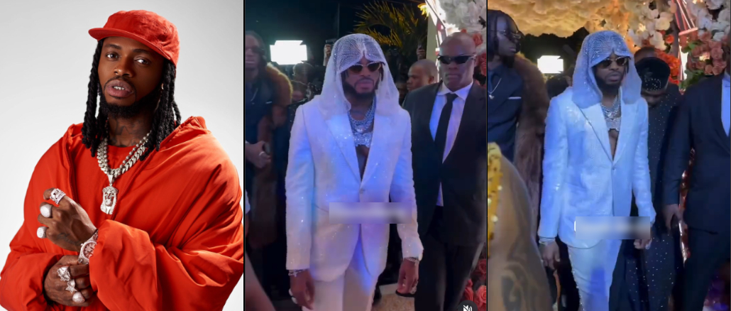 Diamond Platnumz Sparks Drama With Bridal Look At JP2025 Wedding ...