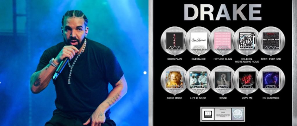 Drake Sets Record For Most RIAA Diamond Certifications In Music History ...