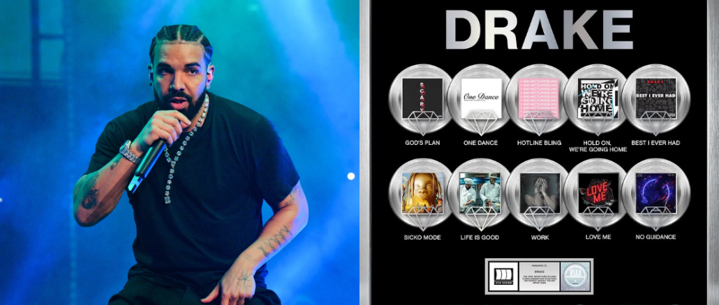 Drake Sets Record For Most RIAA Diamond Certifications In Music History ...