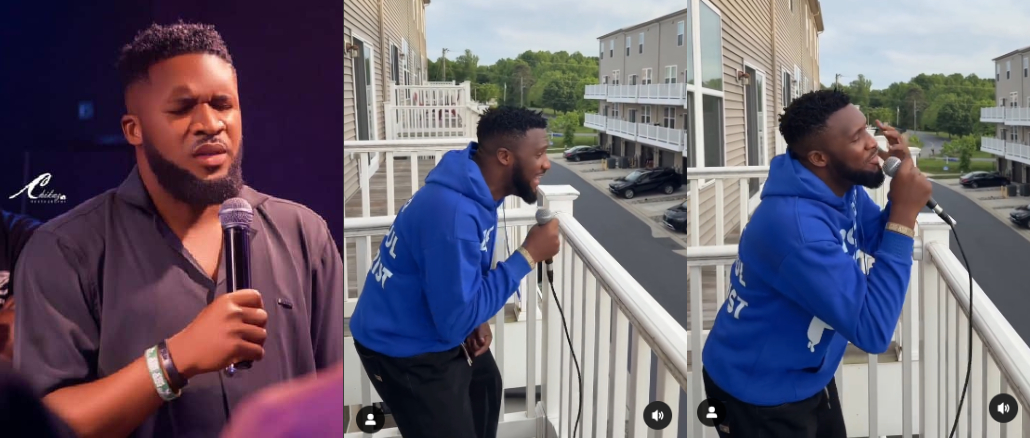 Ebuka Songs Spotted Singing On The Balcony Of His American Neighborhood ...