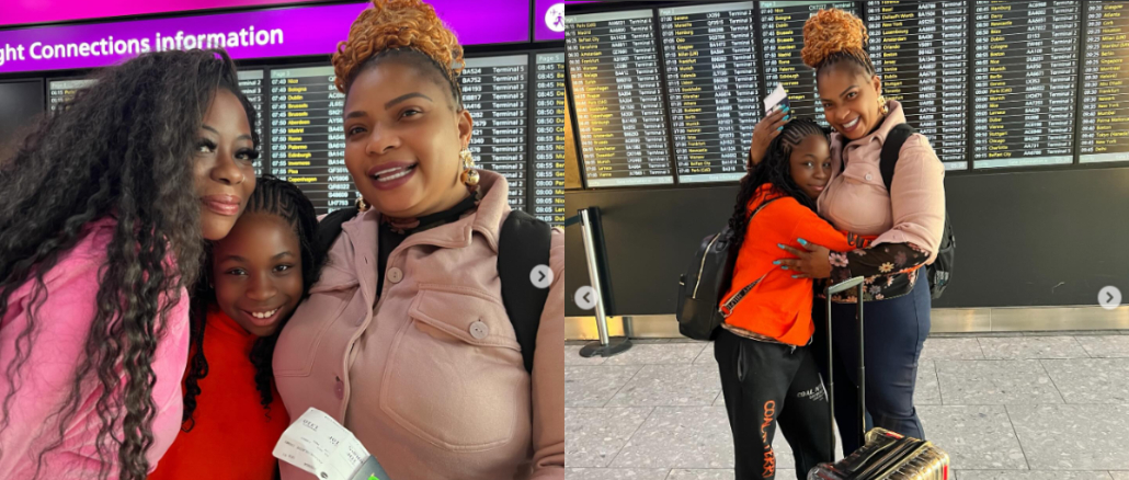 Laide Bakare Shares Special Moments With Sophia Momodu And Imade In UK - Gistlover