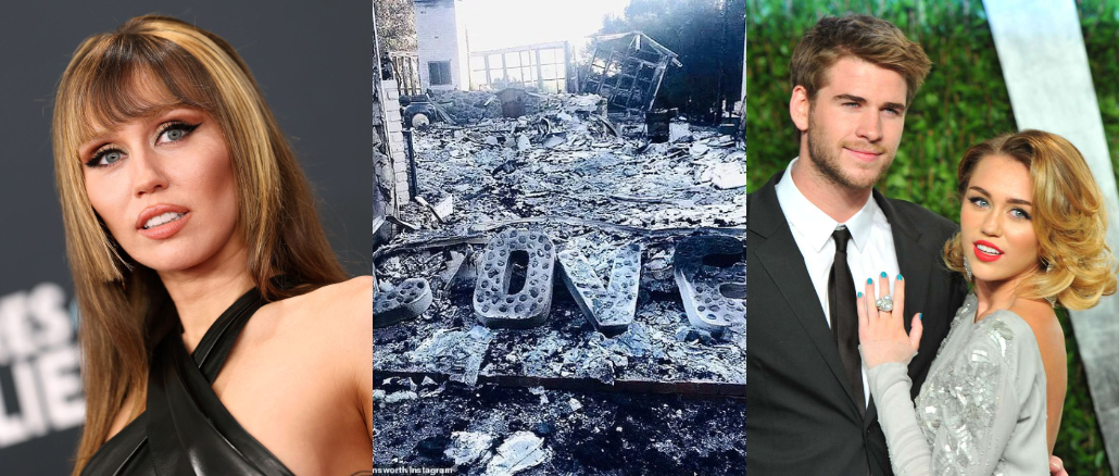 Miley Cyrus discloses she's grateful the house she shared with ex ...