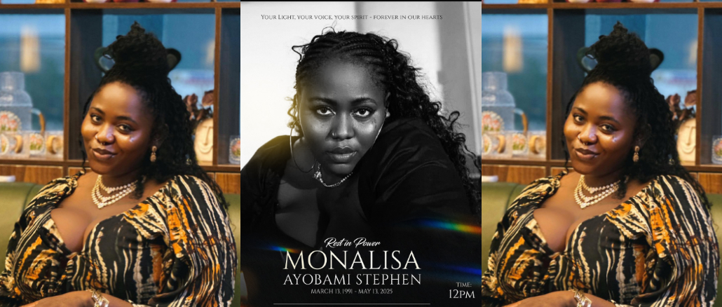 Family Of Late Actress Monalisa Stephen Announces Burial Plans - Gistlover