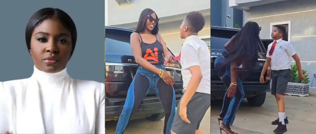 2Baba’s Lover, Natasha Osawaru Shares Heartwarming Video Of Her Son ...